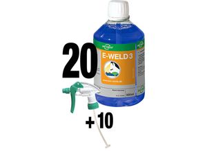 4061753247537 - Bio-Circle Schweißschutzspray E-WELD 3 VE 20 Stk + 10 Sprayer reinigend und entfettend