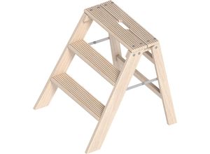 4035209999325 - Holzstufentritt Tragfähigkeit 150 kg 3 Stufen ab 2 Stk Layher