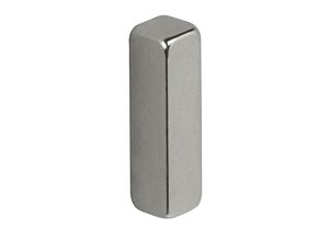 4002390061902 - Neodym Magnet (b x h x t) 15 x 4 x 4 mm rechteckig Stab Silber 4 St 6169096 - Maul