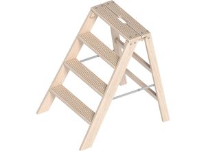 4035209999332 - Holzstufentritt Tragfähigkeit 150 kg 4 Stufen ab 2 Stk Layher