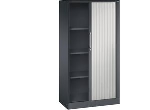 4062084799030 - Rollladenschrank ASISTO Höhe 1617 mm Breite 800 mm schwarzgrau lichtgrau