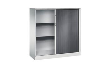 4062084829287 - Rollladenschrank ASISTO Höhe 1292 mm Breite 1200 mm lichtgrau schwarzgrau