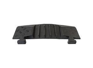 4055381624419 - Kabelbrücke mittelgroß Abschlusselement Zapfen LxBxH 590 x 190 x 50 mm schwarz