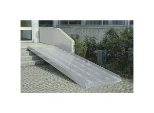 4045012021908 - Treppenrampe rutschfest Tragfähigkeit 400 kg LxB 3990 x 815 mm kaiserkraft