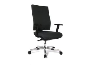 4014296026121 - Bürodrehstuhl PROFI STAR 15 ergonomische Rückenlehne schwarz