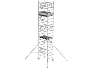 8711563234710 - Altrex Schnellbau-Fahrgerüst MiTOWER Standard Fiber-Deck®-Plattform LxB 1200 x 750 mm Arbeitshöhe 6 m