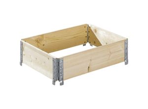 0742832247788 - Holzaufsatzrahmen diagonal faltbar mit 4 Scharnieren Nutzhöhe 200 mm für Palette 1000 x 800 mm ratioform