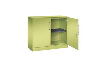 4062084798590 - Flügeltürenschrank ASISTO Höhe 897 mm Breite 1000 mm 1 Fachboden viridingrün viridingrün