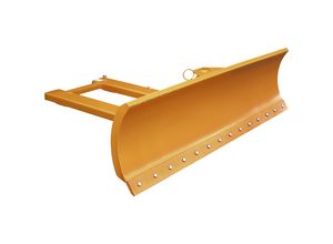 4061753248695 - eurokraft pro Schneeschieber für Gabelstapler mit Stahlschürfleiste Schildbreite 2100 mm