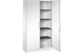 4059096700789 - Stahlschrank C 3000 Asisto 141002-000 S10239 verkehrsweiß 1000 x 435 x 1980 cm aufgebaut 4059096700789 C+P-Möbel