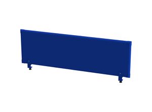 4061753071958 - eurokraft pro Akustik-Tischaufsatz-Paneel Höhe 450 mm Breite 1600 mm blau