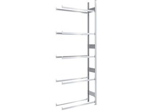 4250623717618 - Reifenregal Regalhöhe 3000 mm Anbauregal BxT 1010 x 435 mm hofe