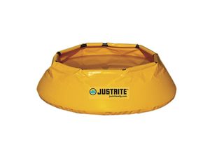 0697841157026 - Notfall-Faltwanne POP-UP Vinyl-Spezialplane mit Schaumstoffring Auffangvolumen 379 l Justrite