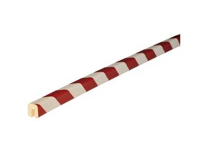 4251182801367 - SHG Knuffi® Kantenschutz Typ G 1 Rolle à 50 m rot   weiß