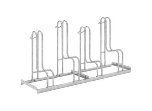 4250366514727 - WSM Fahrradständer einseitig hohe Haltebügel Länge 1400mm 4 Parkplätze