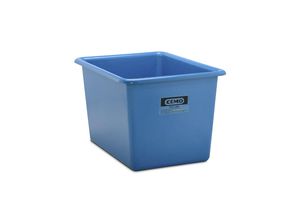 4052886102718 - Großbehälter aus GfK Inhalt 700 l LxBxH 1320 x 970 x 800 mm blau