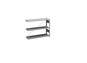 4250623774635 - Sideboard-Steckregal verzinkt Höhe 825 mm 3 Böden Anbauregal Bodentiefe 300 mm Fachlast 150 kg hofe