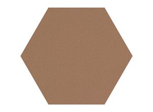 8712752103374 - Design-Pinnwand sechseckig Kork BxH 600 x 600 mm hellbraun