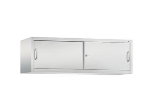 4050646399194 - C+P Aufsatzschrank H500xB1600xT500mm Korpus Lichtgrau Fronten Lichtgrau Anzahl Fächer 1