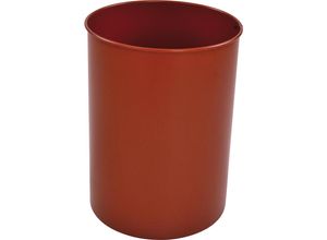 8713631000777 - Papierkorb Stahl rund Volumen 30 l HxØ 470 x 335 mm rot ab 10 Stk kaiserkraft