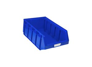 8029926001023 - Sichtlagerkasten aus Polyethylen LxBxH 485 x 298 x 189 mm blau VE 12 Stk