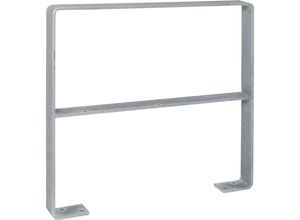 4055381649269 - Anlehnbügel GILA Stahl 70 x 10 mm mit Knieholm feuerverzinkt kaiserkraft