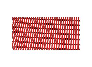 4250619607169 - Bodenmatte für Dusch- und Umkleideraum Weich-PVC pro lfd m Breite 600 mm rot