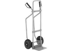 4061753083203 - eurokraft pro Sackkarre mit Kufen verzinkt Schaufel-BxT 280 x 250 mm verzinkt Luftbereifung ab 5 Stk