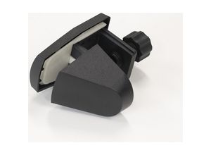 8712752110563 - Klemmhalter für Trennscheiben für Einzeltisch VE 2 Stk schwarz ab 10 VE kaiserkraft