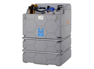 4052886327357 - Tankanlage CUBE Indoor Premium für AdBlue® 8 m Schlauch Schlauchaufroller Zähler K24 B 1200 x T 1150 x H 1800 mm 1500 l Volumen