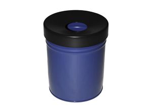 4260058004955 - Abfallbehälter selbstlöschend Volumen 30 l HxØ 415 x 344 mm blau