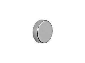 4002390063494 - Neodym Magnet (ø x h) 10 mm x 3 mm Scheibe Silber 10 St 6166396 - Maul