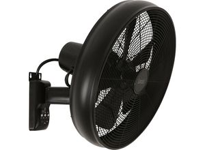 9333509138150 - Lucci AIR BK Wandventilator (Ø x H) 410 mm x 460 mm Gehäusefarbe (Details) Schwarz