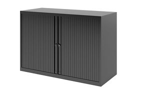 5020073763508 - BISLEY Euro-Rollladenschrank Breite 1000 mm 1 Fachboden schwarz