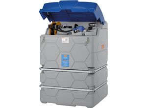 4052886329375 - CUBE-Tank für AUS 32 (AdBlue®) Outdoor Premium mit Klappdeckel Höhe 1800 mm Volumen 1500 l CEMO