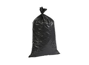 4001553157070 - Standard-Abfallsäcke LDPE 70 l VE 250 Stk BxH 575 x 1000 mm Materialstärke 40 µm schwarz