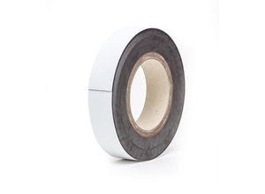 4250870300304 - Magnet-Lagerschilder Rollenware weiß Höhe 25 mm Rollenlänge 10 m