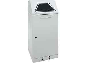 4031068170905 - Wertstoffsammler mit Pedal mit Inneneimer Volumen 120 l lichtgrau kaiserkraft