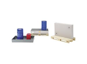 4052886326879 - GFK-Paletten-Auffangwanne 150 CEMO für Euro-Paletten ohne Zulassung B 1200 x T 800 x H 2080 mm mit Arretierungsnocken 4052886326879 - GFK-Paletten-Auffangwanne 150 CEMO für Euro-Paletten ohne Zulassung B 1200 x T 800 x H 2080 mm mit Arretierungsnocken