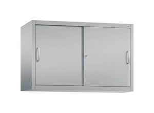 4051803597408 - C+P Aufsatzschrank H790xB1200xT400mm Korpus Weißaluminium Fronten Weißaluminium Anzahl Fächer 1