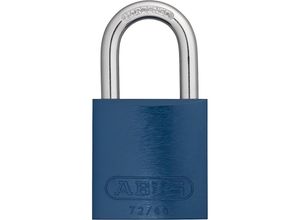 4003318802928 - ABUS Vorhängeschloss Aluminium 72 40 VE 6 Stk blau