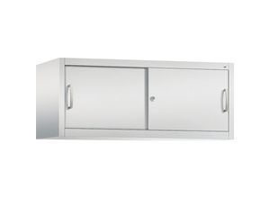 4051803714072 - ACURADO Aufsatzschrank mit Schiebetüren HxBxT 500 x 1200 x 500 mm lichtgrau