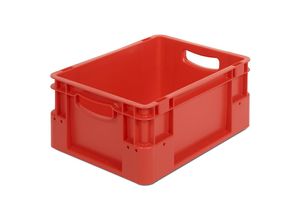 4250677902855 - Industriebehälter Volumen 15 l LxBxH 400 x 300 x 180 mm VE 5 Stk rot