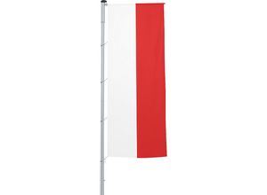 4046675481184 - Mannus Auslegerflagge Länder-Fahne Format 12 x 3 m Polen