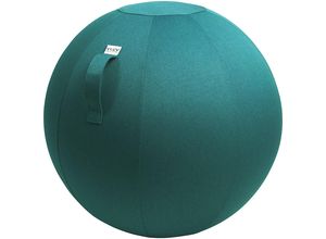 4260534591054 - VLUV LEIV Sitzball Stoffbezug in Canvas-Optik 700 - 750 mm petrol