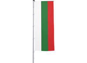 4046675481214 - Mannus Auslegerflagge Länder-Fahne Format 12 x 3 m Bulgarien