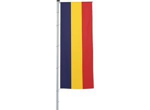 4046675481207 - Mannus Auslegerflagge Länder-Fahne Format 12 x 3 m Rumänien