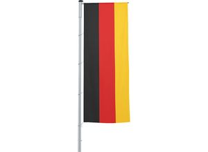 4046675480774 - Mannus Auslegerflagge Länder-Fahne Format 12 x 3 m Deutschland