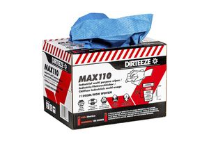 4260589110330 - Industrie-Vliestücher MAX110 100 g m² ultrasaugfähig zug- u abriebfest L 300 x B 420 mm 160 St