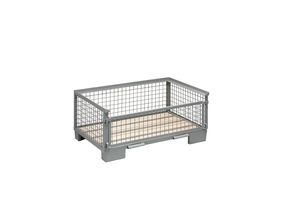 4061753111555 - Gitterbox mittelhohe Bauform 1 Längswand voll abklappbar ab 10 Stück kaiserkraft